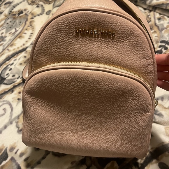 Michael Kors | Bags | Michael Kors Backpack Light Pink Comes From A ...